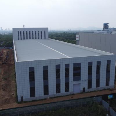China Prefab Steel Structure Building for Warehouse Workshop Hangar 50 Year Life for sale