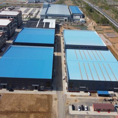 China Prefab Steel Structure Warehouse Q235B Q355B ASTM A36 Material for sale
