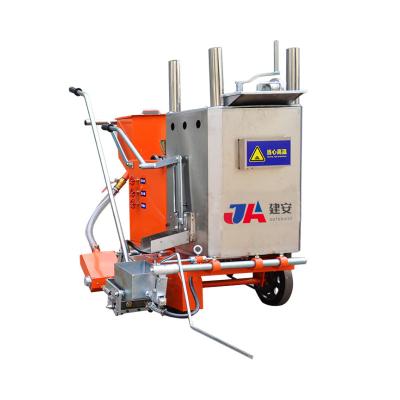 China Thermoplastische wegmarkeringsmachine OEM Airless Road Line Marker Te koop