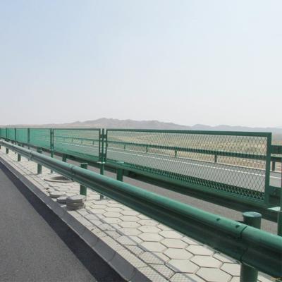 Cina Fence di rete di filo metallico appiattito per strada anti-abbagliamento ponte anti-abbagliamento in vendita