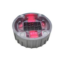 China High Reflection Solar Road Stud Cast Aluminum Embedded For Road Warning for sale