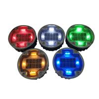 China High Reflection Solar Road Stud Cast Aluminum Embedded For Road Warning for sale