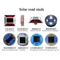China High Reflection Solar Road Stud Cast Aluminum Embedded For Road Warning for sale