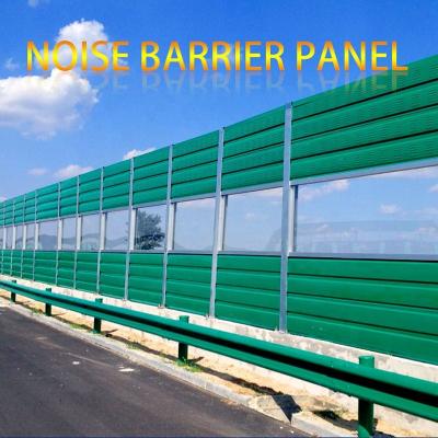 Cina Barriera contro il rumore stradale con schermo isolante acustico a pannello di alluminio e barriera isolante in vendita
