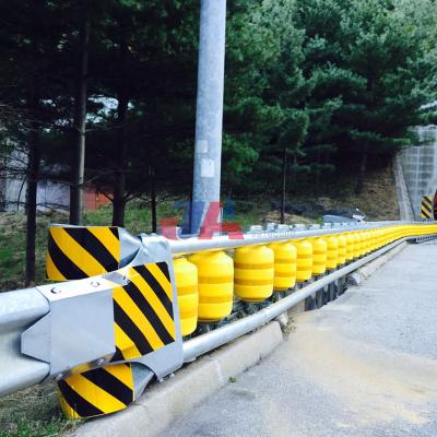 Cina ISO9001 2008 Certificato PU e PVC Autostrada Barriera rotativa a barile in vendita