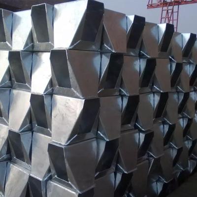 Cina Facile da assemblare caldo immerso Galvanizzato Highway Guardrail Quadrato Blocco per la sicurezza stradale in vendita
