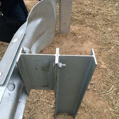 Cina Bloccante/distanziatore H di sicurezza stradale per il sistema di ringhiera galvanizzata a caldo in vendita