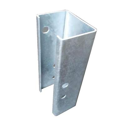 China Hot Dip Galvanized U Spacer/Channel Spacer Highway Guardrail vervaardigd door Chinese Te koop