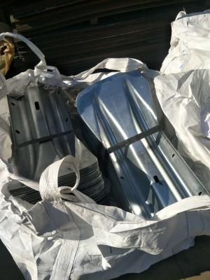 Cina W Beam Highway Guardrail Steel Fishtail End per la protezione stradale in dimensioni personalizzate in vendita