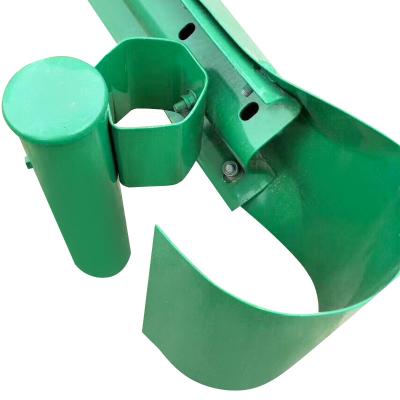 Cina Q235 Q345 Dimensioni personalizzate Safety Steel R Terminal End for Highway Guardrail End Wings in vendita
