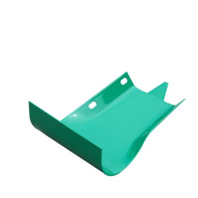 Cina Q235 Q345 Dimensioni personalizzate Safety Steel R Terminal End for Highway Guardrail End Wings in vendita