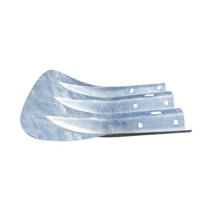 Cina Galvanizzato e in polvere Q235 Q345 Terminal End Highway Guardrail Steel Fishtail End in vendita