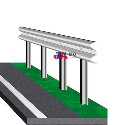 China Reboque galvanizado de proteção de estrada DIP a quente com feixe W de proteção de metal com CE/BV/ISO à venda
