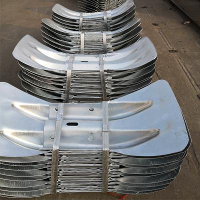 China Anticorrosivo Segurança ao ar livre Estrada de guarda Fim das asas Fim do terminal de cauda de peixe de aço à venda