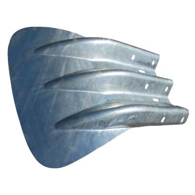 China Anti-corrosieve zinkcoating visstaart eind voor Q235 Q345 Highway Guardrail bescherming Te koop