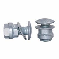 China Multi-application Crowd Control Stanchion for Highway Guardrail Accessories ISO Certified for sale