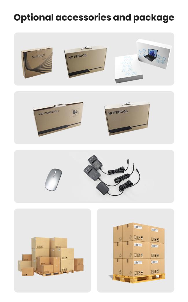 Product packaging for the mini notebook