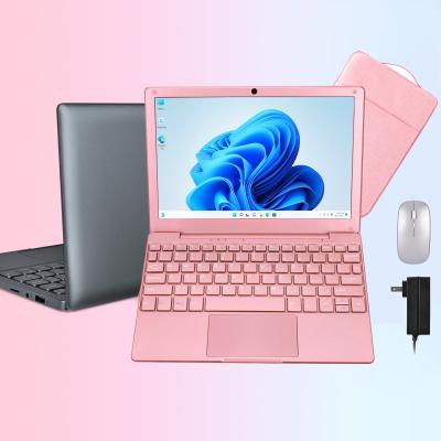 China EU/US/UK Plugs Type 10.1 Inch Portable Mini Laptop with Intel Celeron N4020 CPU 8GB RAM 128GB SSD Win11 1TB HDD Metal Body for sale