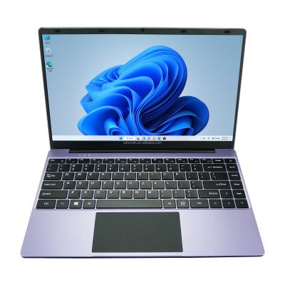 Chine 14.1 pouce ordinateur portable violet J4125 CPU 8 Go de RAM 256 Go de stockage Windows 10 pour les entreprises Mini port HDMI et connectivité facile à vendre