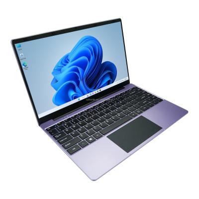 China 14.1inch Purple Laptop J4125 CPU 8GB RAM 256GB Storage Windows 10 for Business Mini HDMI Port and Easy Connectivity for sale
