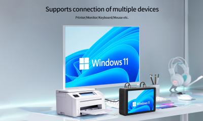 China Quad Core Processor Touchscreen Mini PC Integrated Card Industrial Mini Computer 65W for sale