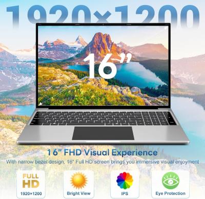 China 16 GB RAM 1152 GB Speicher 16 Zoll Laptop Computer FHD Anzeige N95 CPU 38WH Batterie zu verkaufen