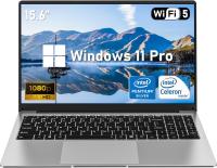 China 15.6 inch FHD Display Laptop Computer with Intel Celeron N4000 Processor and 8GB RAM 256GB SSD Windows 11 Pro Notebook for sale