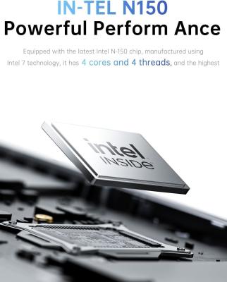 China Intel N150 Cuad Core Windows Laptop Computadora portátil con pantalla IPS FHD de 15,6 pulgadas en venta