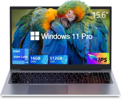 China N100 3.4Ghz Traditionele laptops 15.6 
