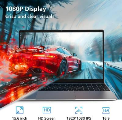 Китай 15.6' Windows 11 Ноутбук Компьютер FHD IPS Intel Celeron N5095 4-ядерный процессор продается