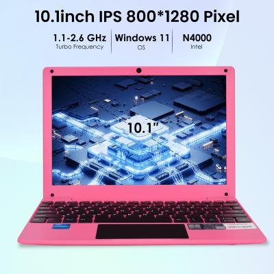 China Portable Mini 10.1inch Education Laptop Computer, Windows11 Netbook, Intel Celeron N4000 CPU 8GB RAM 250GB SSD HD IPS Screen, Laptop Computer for Learning, Office Work for sale
