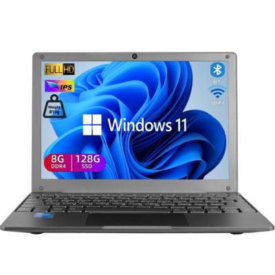 China 10.1 Inch Slim Portable Laptop with Intel N4000 Dual Core Processor and 128GB SSD for Home & Student for sale