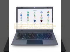 11.6-inch Laptop met Android 14.0 OS, 1366*768 Display, toegang tot duizenden APK Apps op Google Play Store, 4GB RAM, 128GB Storage, Wi - Fi, HDMI en overvloedige USB-poorten