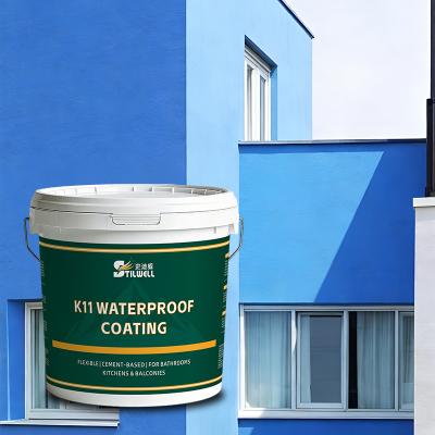 China Non Toxic Low Odor Floor Coating Waterproof Coating with Adhesive for Concrete Slab Floor for sale