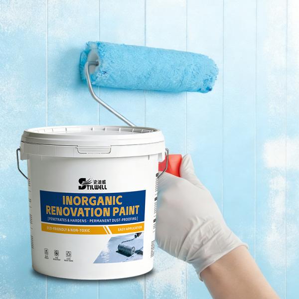 Quality UV Stable Salt Spray Resistant Inorganic Coating Exterior Paint for Commercial Building Facades for sale