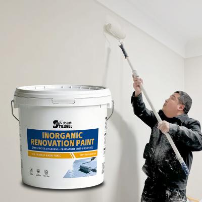 China Premium Inorganic Silicate Paint with High Coverage for Interior & Exterior Wall Refurbishment for sale