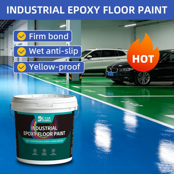 Quality Epoxy Floor Paint with Abrasion Resistance Scratch Proof Seamless Dust-Free for Retail Store Office Building Commercial Grade for sale