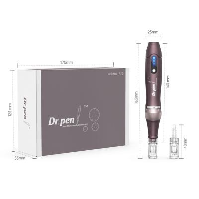 Cina Dermapen elettrico 2023 A10 Derma Pen Aghi per il ringiovanimento della pelle e 5 livelli di velocità in vendita