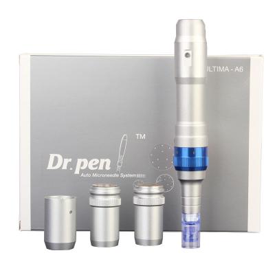 Cina Sistema di rullaggio Derma senza fili e cablati CE Approved Electric Derma Pen A6 per professionisti in vendita