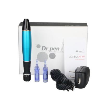 Cina 400mAh Batteria Dr pen A1W Multifunzione Electric Facial Luminous Micro-Needle Wireless Dermal Pen in vendita