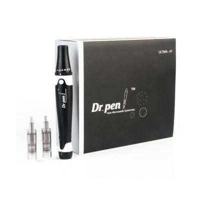 China Home Dr Pen A7 Microneedle Wireless Derma Pen with Surgical Steel Cartridge Included for sale