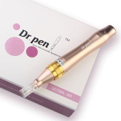 China Material de agulha de aço plástico e cirúrgico O segredo do sucesso da M5-C Gold Dermapen à venda