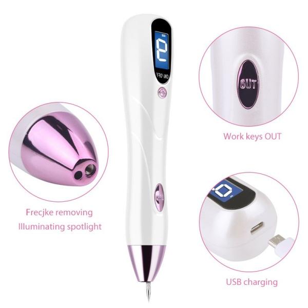 Quality 1-9 Power Intensity Levels Electric Beauty Freckle Removing Pen with Laser for sale