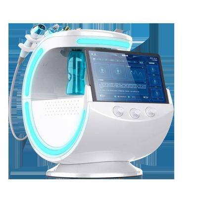 China Deep Cleaning Oxygen Sprayer RF Face Lifting Machine Water Jet Peeling Cool Hammer for sale