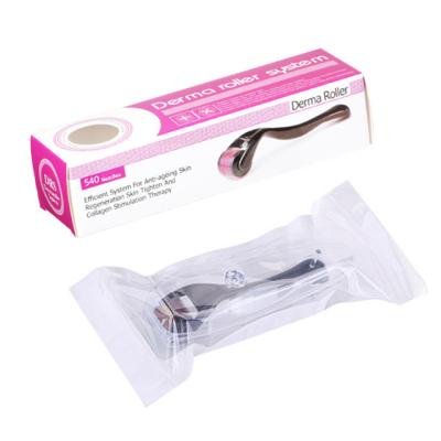 China Hands Target Area Derma Roller Derma Rolling System with 540 Microneedle Titanium for sale