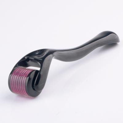 Chine 540 broches ZGTS Micro Pin Derma Roller avec broche à roulement en acier inoxydable à poignée noire à vendre