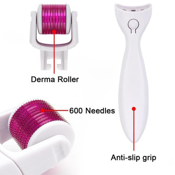 Quality Stainless Steel/Titanium Microneedle Derma Roller 0.2-3.0mm for Skin Rejuvenatio for sale