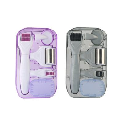 China 6 in 1 Derma Roller Kit met Ice Roller Huidkoeling Derma Care Gezichtsverzorging GEEN Plugs Type Te koop