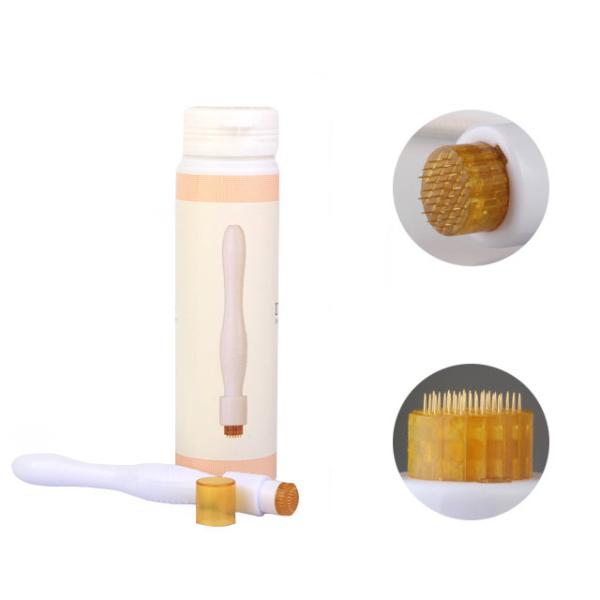 Quality White Handle Professional 40 Needle Titanium Derma Stamp Micro Needling Therapy for sale