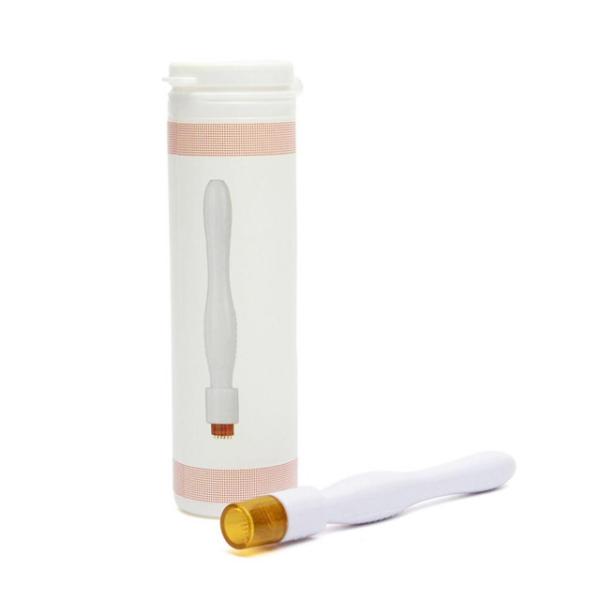 Quality White Handle Professional 40 Needle Titanium Derma Stamp Micro Needling Therapy for sale